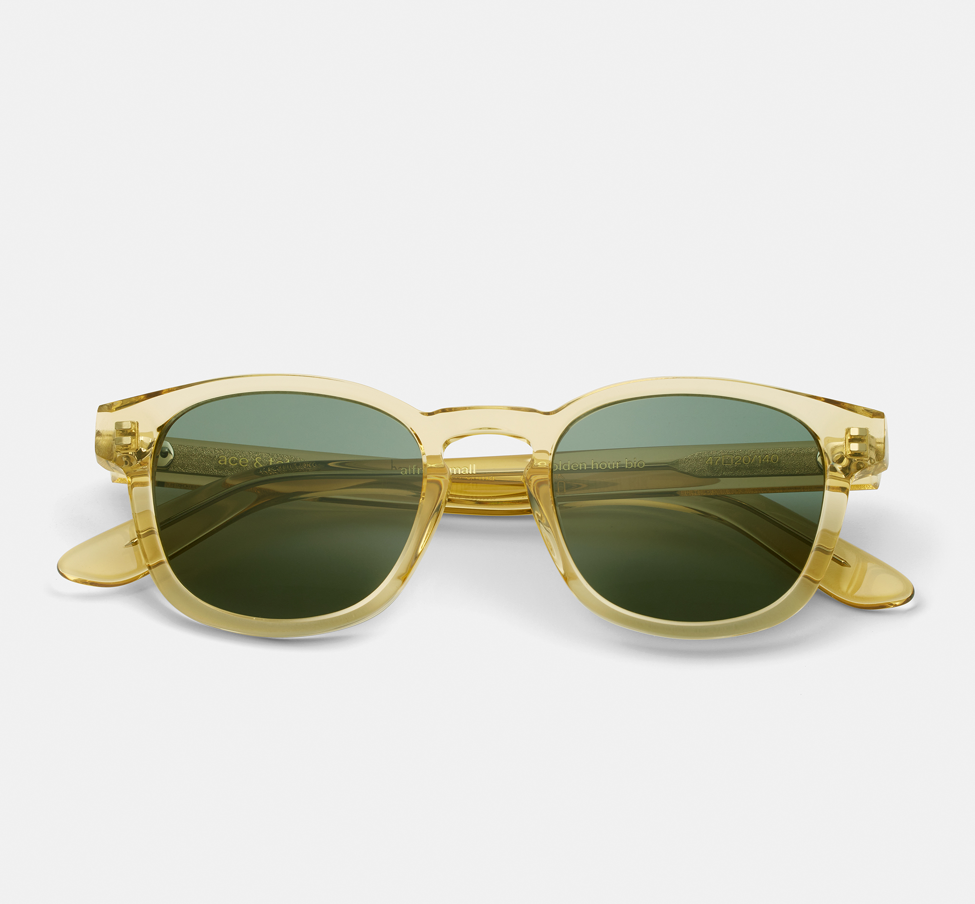 Alfred Small Golden Hour | Square Acetate Sunglasses | Ace & Tate