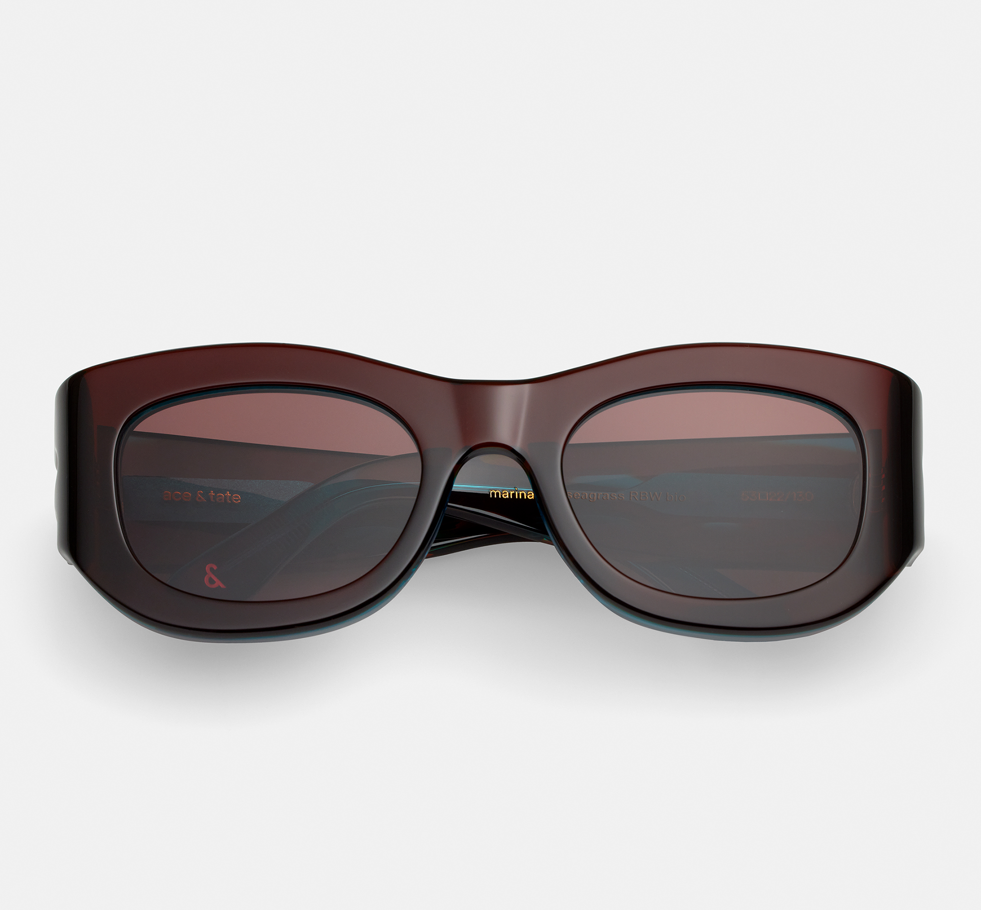 Marina Seagrass | Round Renew Bio Acetate Sunglasses | Ace & Tate