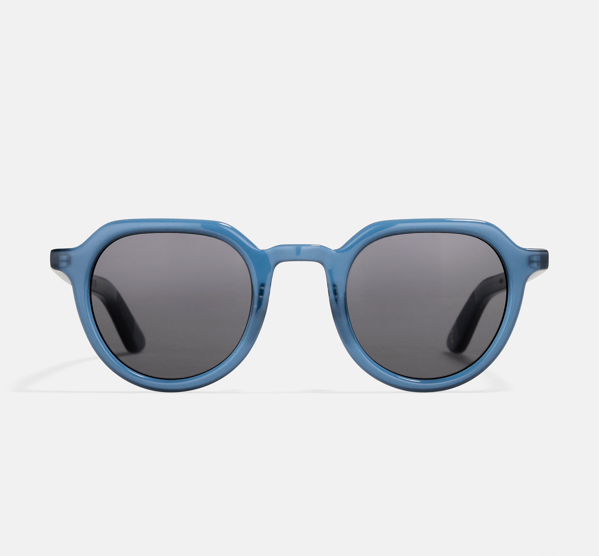 Chris Midnight Blue | Round Acetate Sunglasses | Ace & Tate