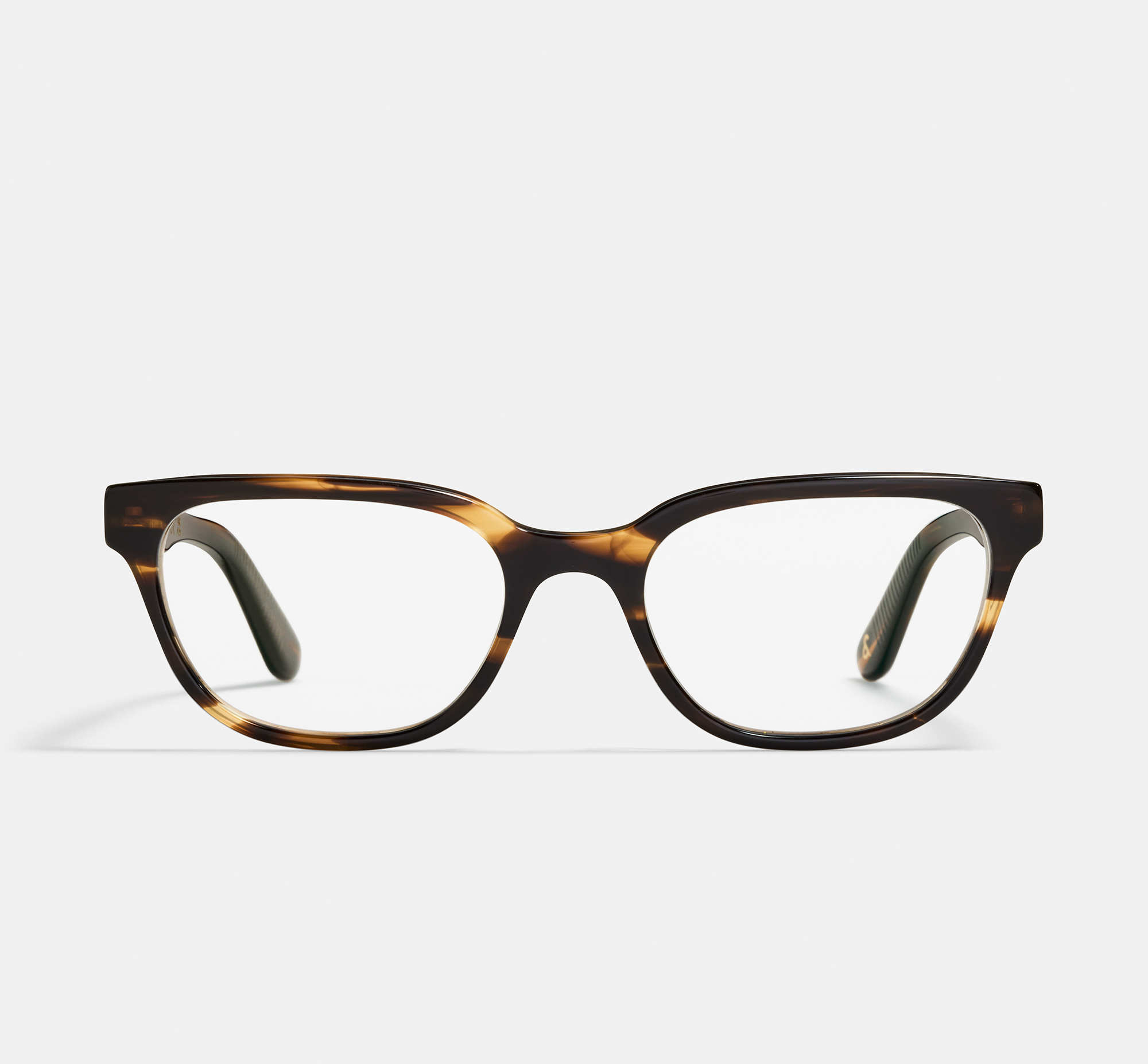 Cleo Tigerwood | Rectangular Acetate Glasses | Ace & Tate