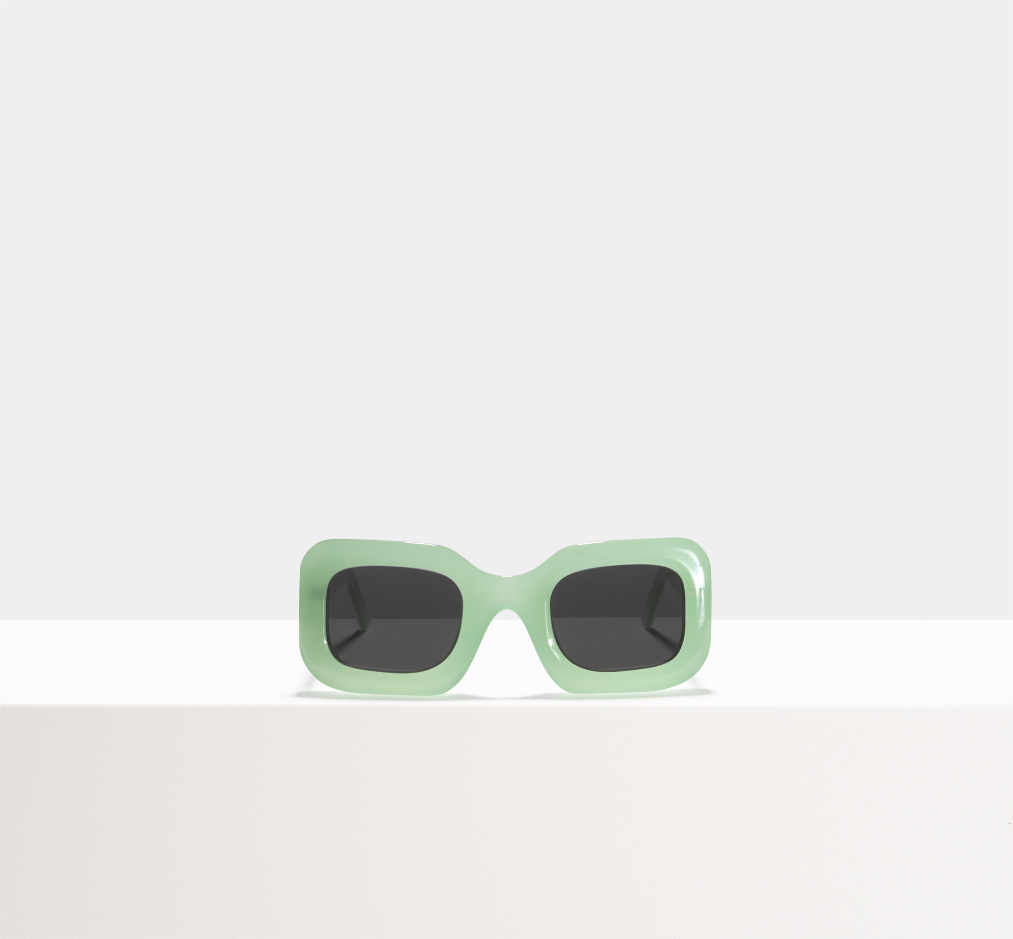 Donna Mint | Rectangular Acetat Sonnenbrillen | Ace & Tate