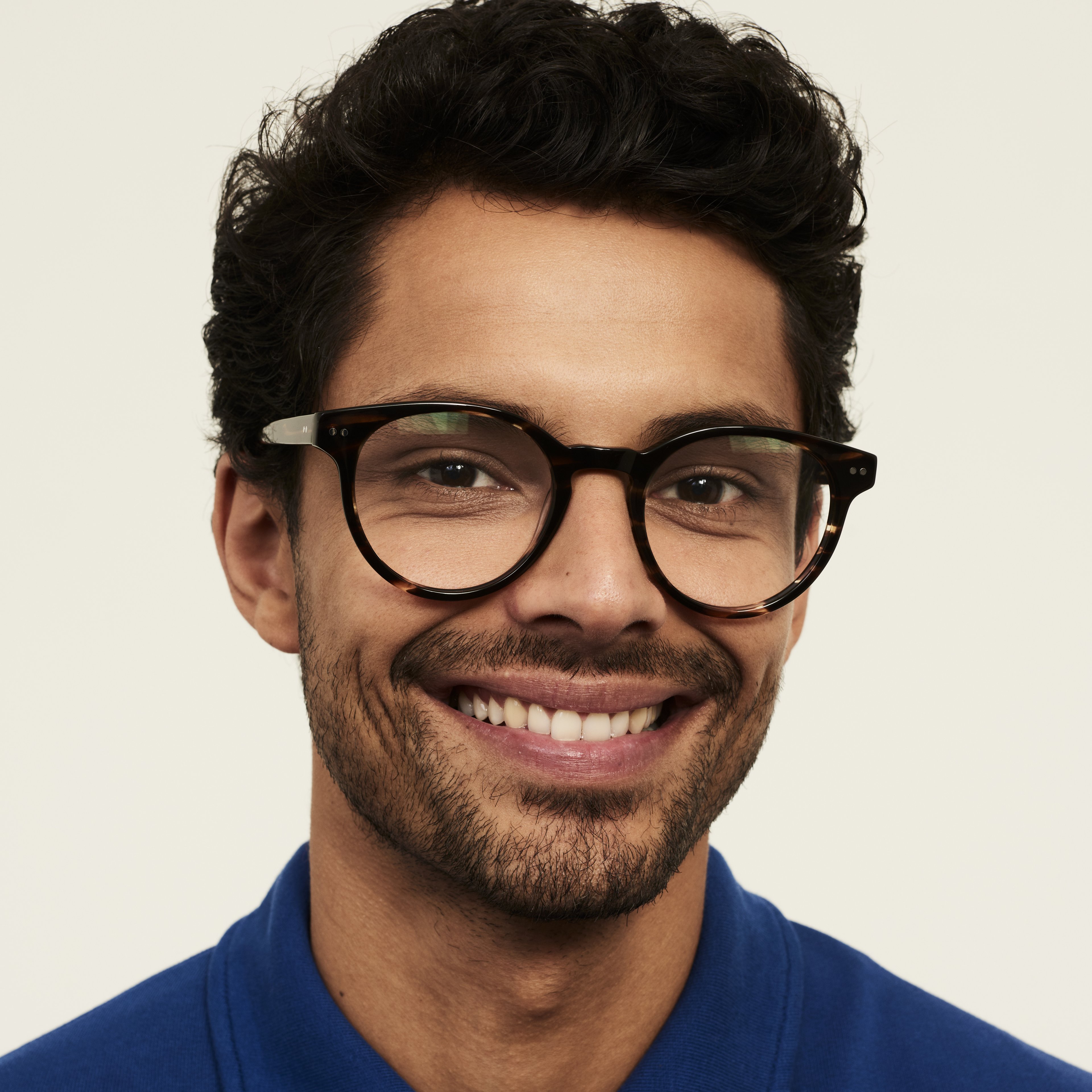 Pierce Extra Large Tigerwood | Round Acetate Glasses | Ace & Tate