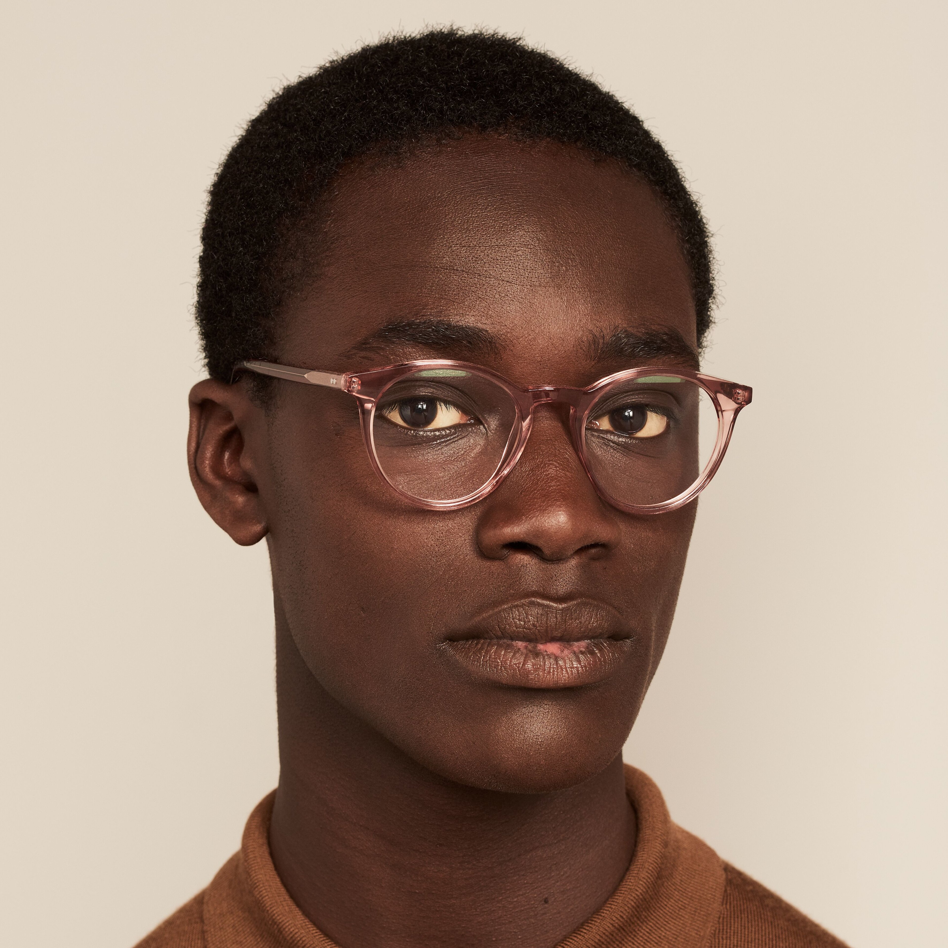 Easton Blush | Round Acetate Glasses | Ace & Tate